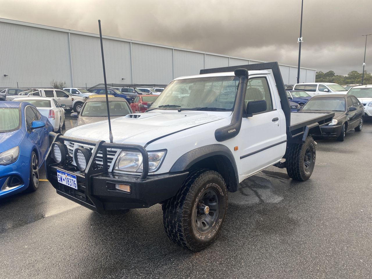 2006 Nissan Patrol DX (4x4) GU Turbo Diesel Manual Cab Chassis Auction ...