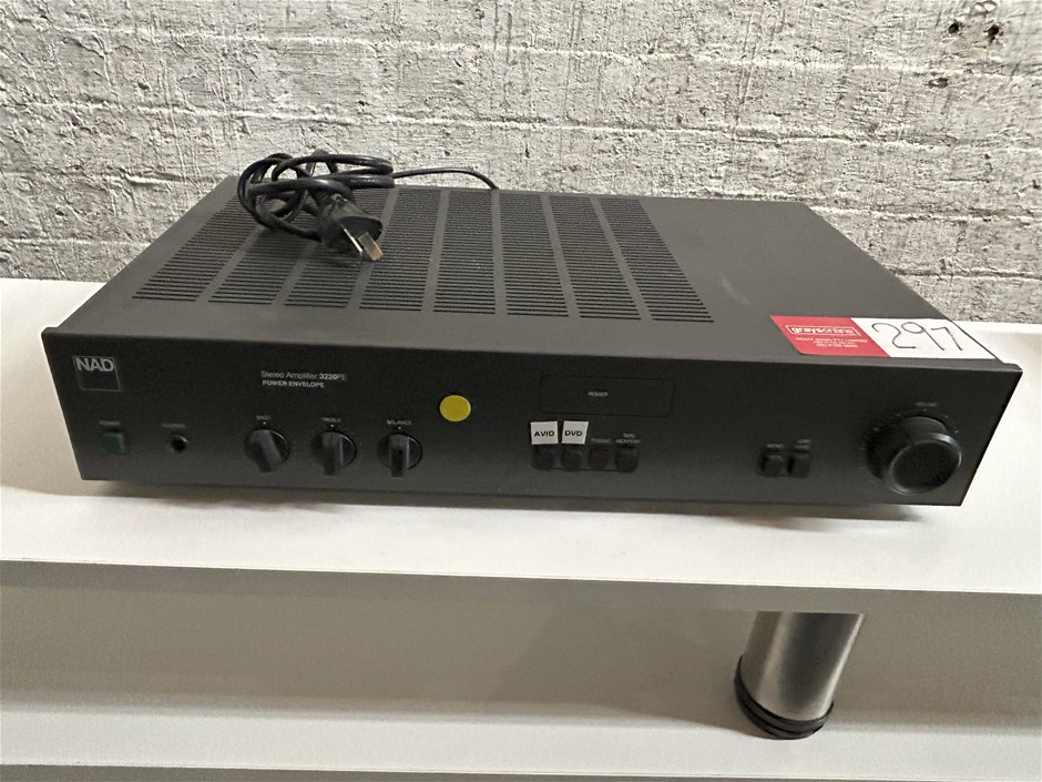 NAD 3220PE Stereo Amplifier Auction (0297-5052572) | Grays Australia