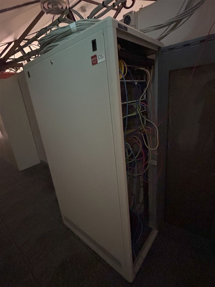 RACK TECHNOLOGIES freestanding comms rack comprising: Auction (0376 ...