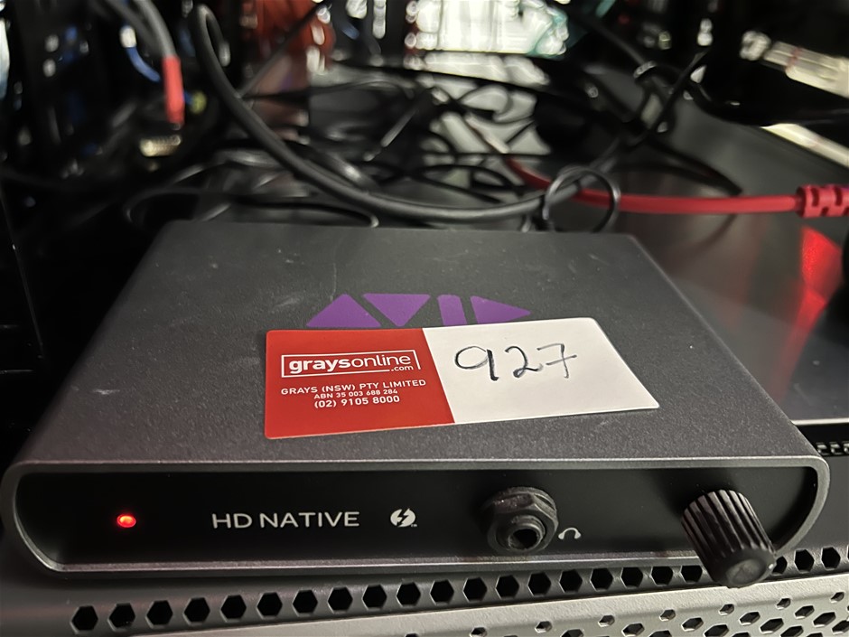 AVID HD Native Thunderbolt Auction (0927-5052572) | Grays Australia