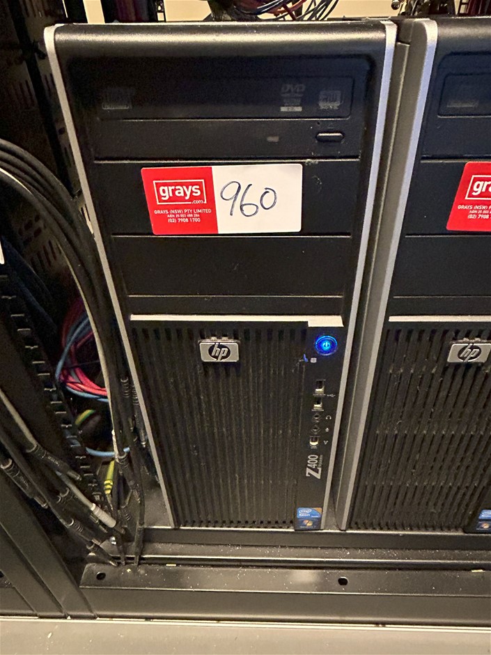 HP Z 400 Workstation Auction (0960-5052572) | Grays Australia