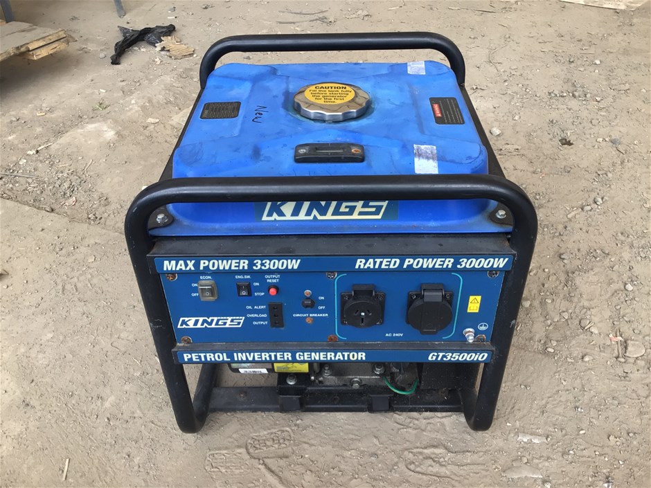 Generator make kings model gt3500i0 Auction (0006-5052773) | Grays ...