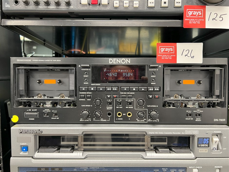 DENON Stereo Double Cassette Tape Deck Auction (0126-5052744) | Grays ...