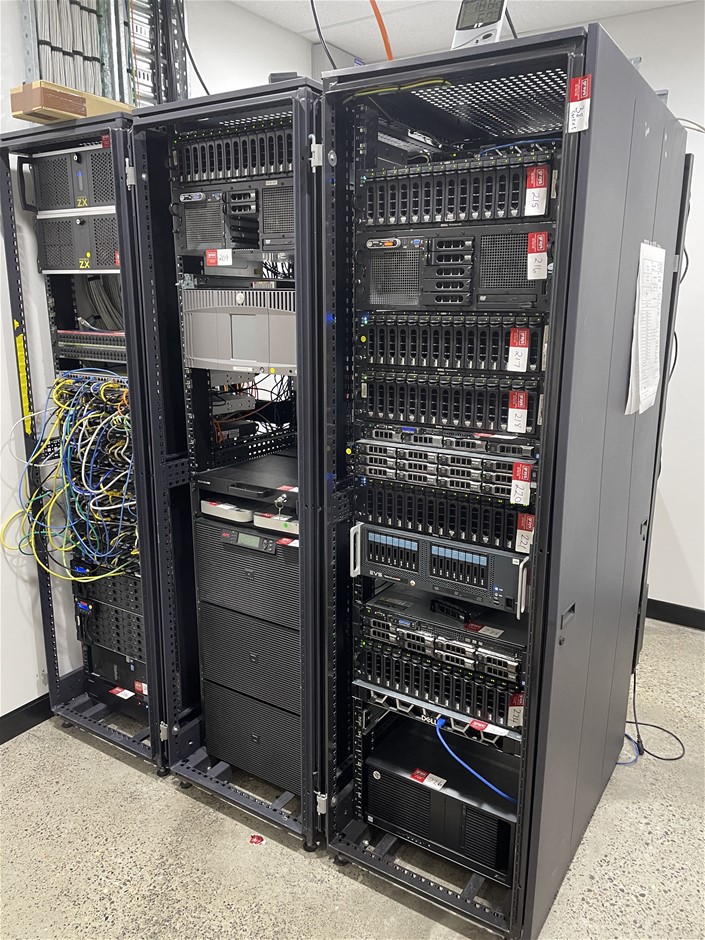 3 x Communication Racks Auction (0038-5052744) | Grays Australia