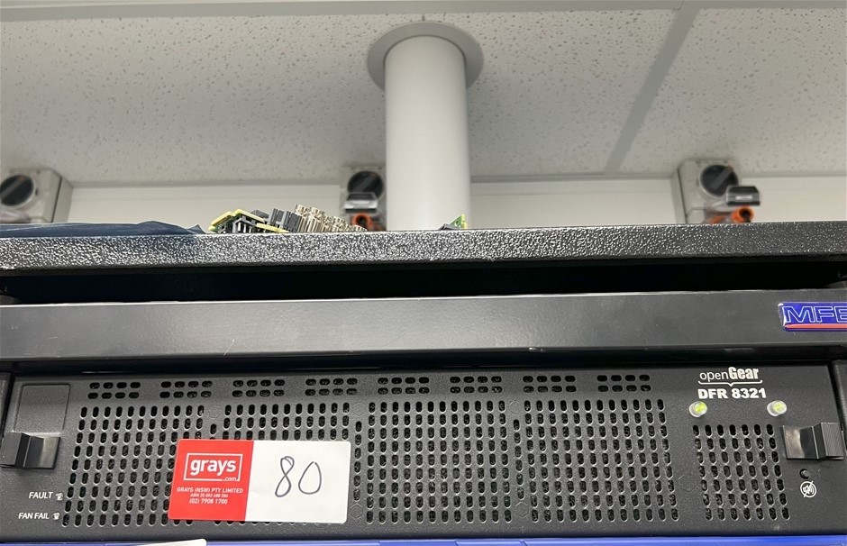 BLACKMAGIC DESIGN DFR 8321 OpenGear Module Frame Auction (0080-5052744 ...