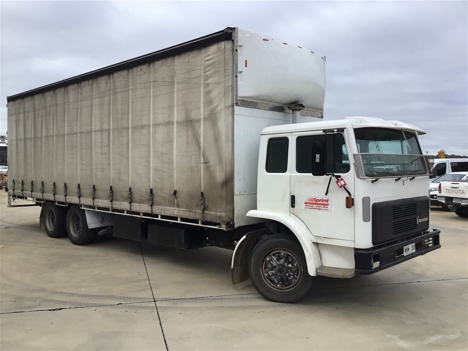 1995 Acco International 6 x 4 Curtainsider Rigid Truck Auction (0001-8017270) | Grays Australia