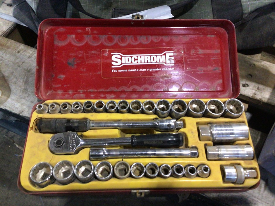 Sidchrome Socket Set Auction (0011-8017282) | Grays Australia