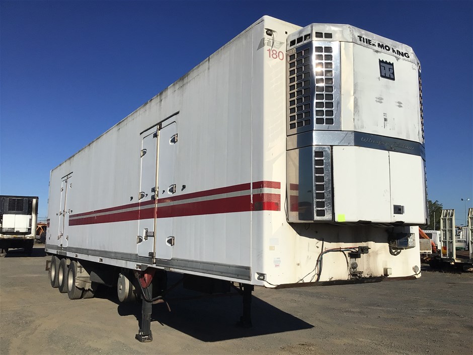 2001 FTE 3A O.D. Triaxle Refrigerated Trailer Auction (0001-7044974 ...