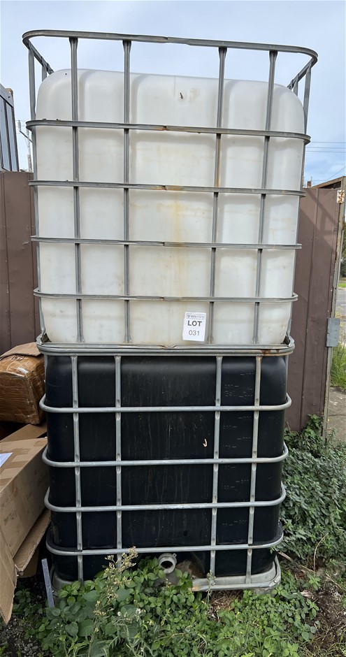2 x ICB 1000l Tanks. Auction (0028-3025615) | Grays Australia