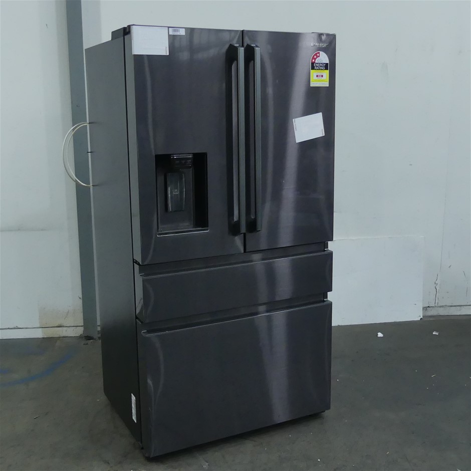 Samsung 647L French Door Refrigerator - SRF645CDBLS Auction (0014 ...
