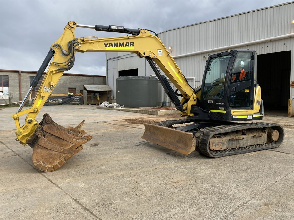Yanmar SV100-2B Hydraulic Excavator Auction (0002-3025605) | Grays ...