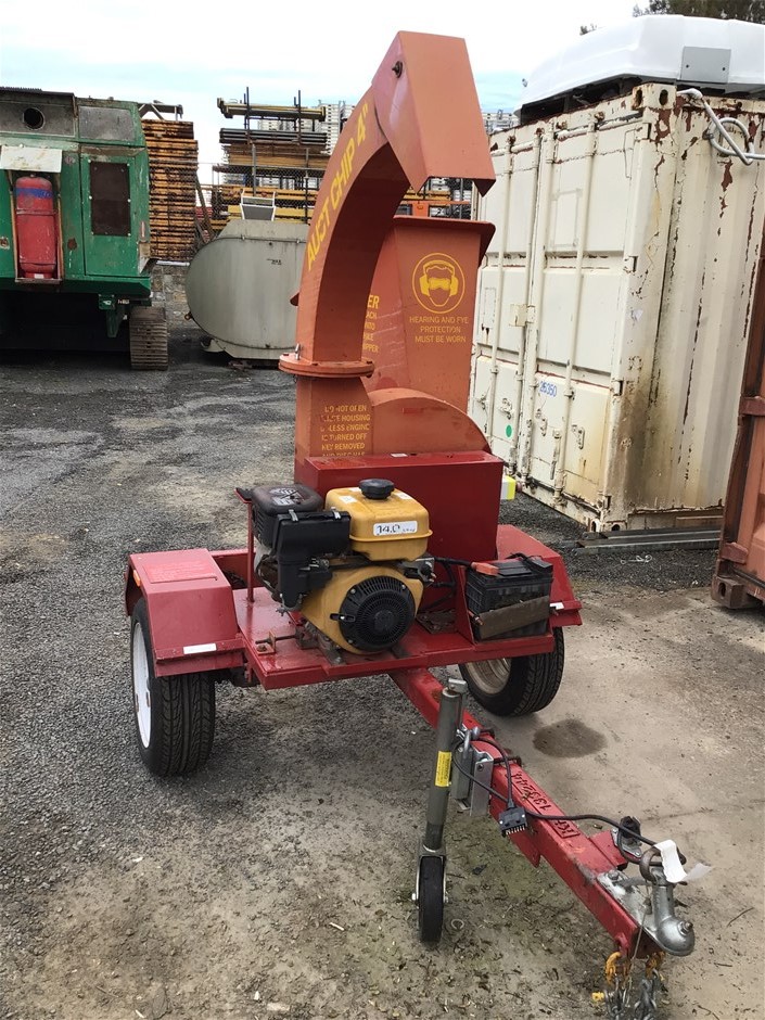 2008 Aust Chip 100 Single Wood Chipper Trailer Auction (0032-5053025 ...