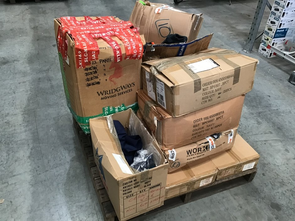Pallet of Work Pants and Jackets Auction (0171-9042050) | Grays Australia