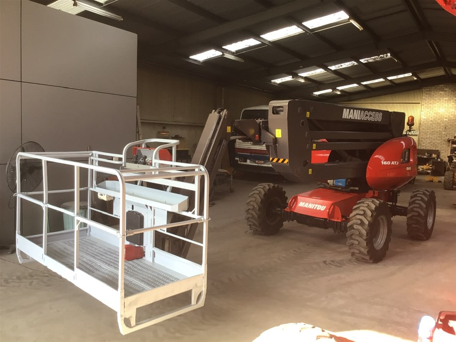 2016 Manitou 160ATJ Plus F3 Knuckle Boom Lift Auction (0017-3025277 ...