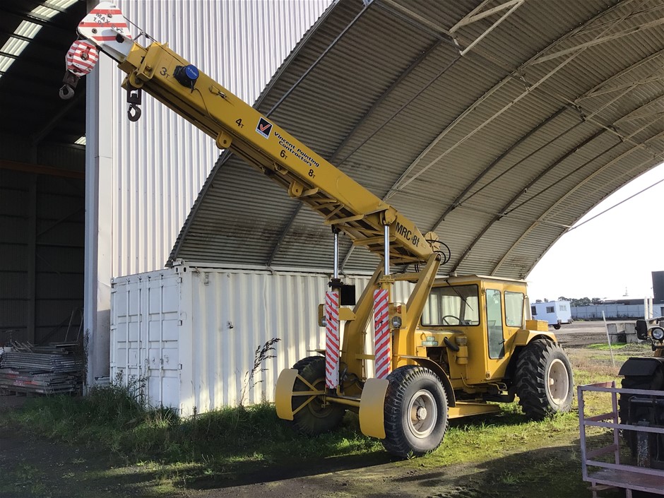 1972 Chamberlain TC38B Mobilift Yard Crane Auction (0032-3025277 ...