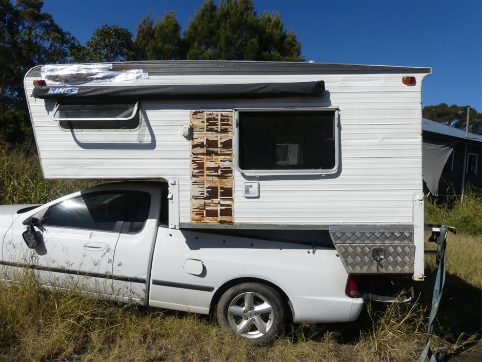 Franklin Slide On Camper Auction (0091-5052954) | Grays Australia