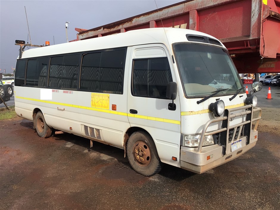 2010 Toyota Coaster 50 Series RWD Manual - 5 Speed Bus Auction (0007 ...