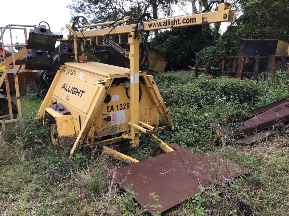 Allight Towable Light Tower (Parts Only) Auction (0022-7045308) | Grays ...