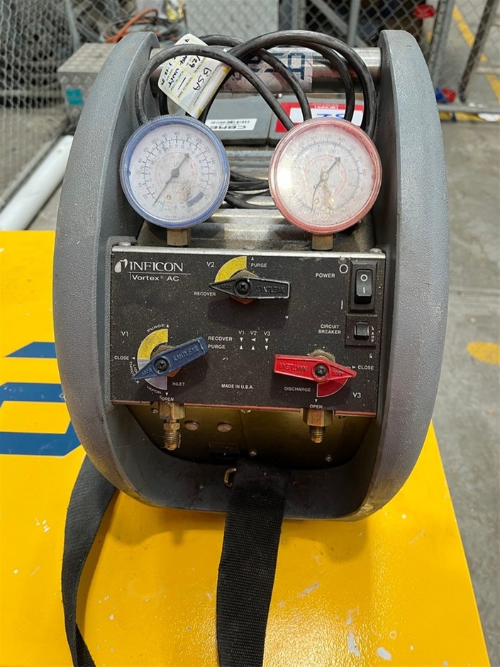 2020 Inficon 714-202-G31 Vortex Refrigerant Recovery Machine Auction ...