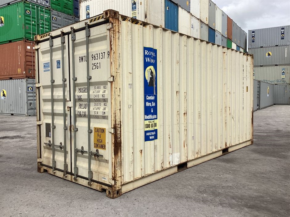 20' HC CONTAINER Auction (0015-5052998) | Grays Australia