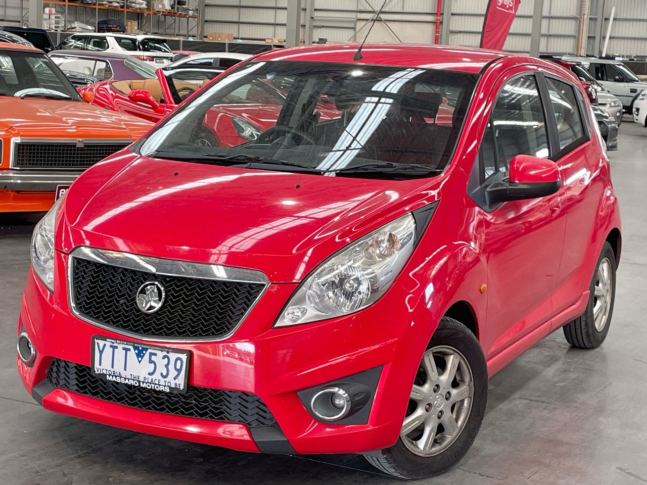 2010 Holden Barina Spark CD MJ Manual Hatchback Auction (0001-21002099 ...