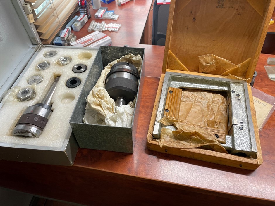 Machine Tapping Heads & Engineers Level Auction (0465-7045311) | Grays Australia