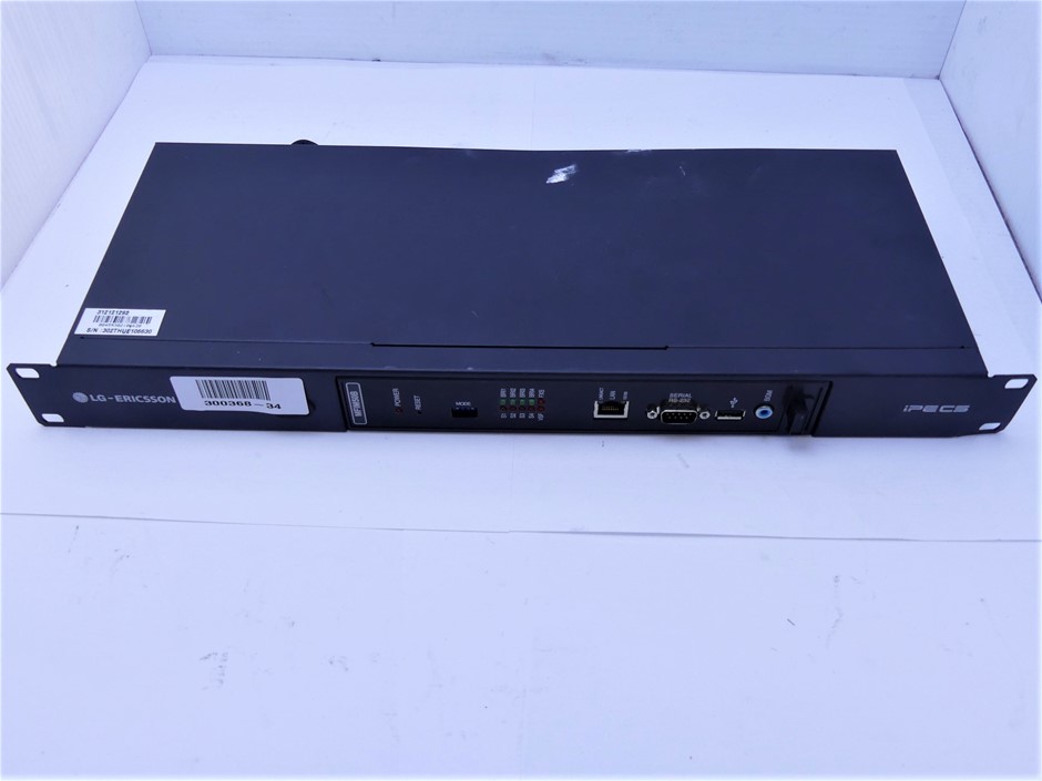 LG- ERICSSON IPECS MFIM50B Business Telephone System Rack Auction (0031 ...