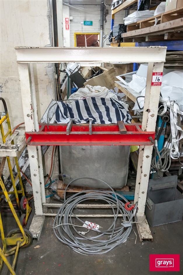 Hydraulic Press Frame Auction (0016-5052820) | Grays Australia