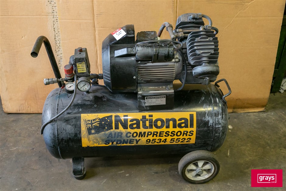 National Air Compressor Auction (0031-5052820) | Grays Australia