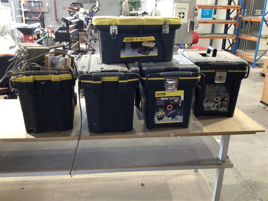 Qty of Stanley Pro Mobile Tool Chests Auction (0184-3025796) | Grays ...