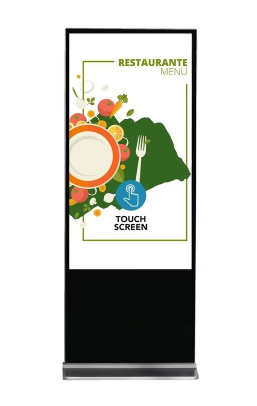 JVL 65" UHD Slim Touch-screen Kiosk Display, Black Auction (0001 ...