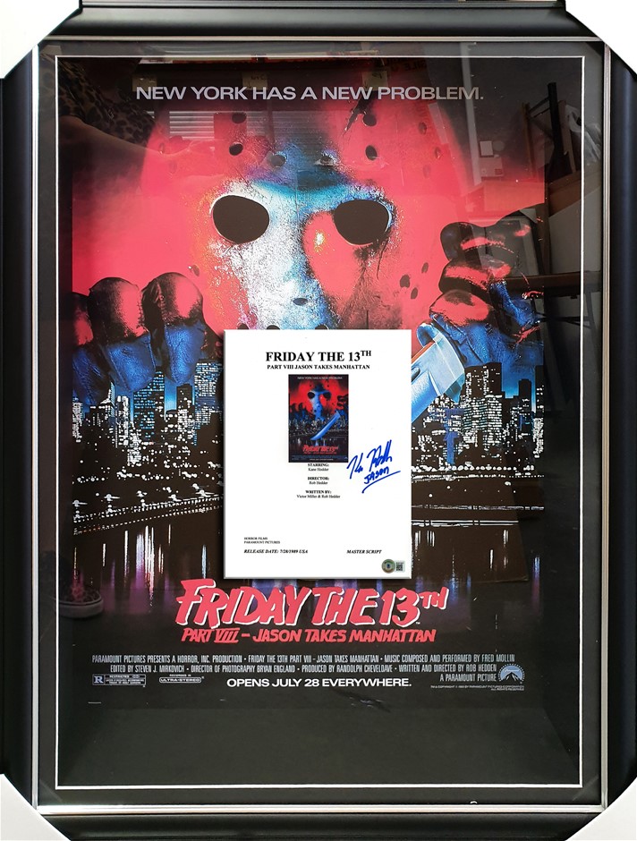 Friday the 13th Signed Movie Script Auction (0019-2187900) | Grays ...