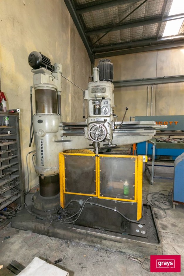 Archdale RD 12519 Radial Arm Drill Auction (0014-5052977) | Grays Australia