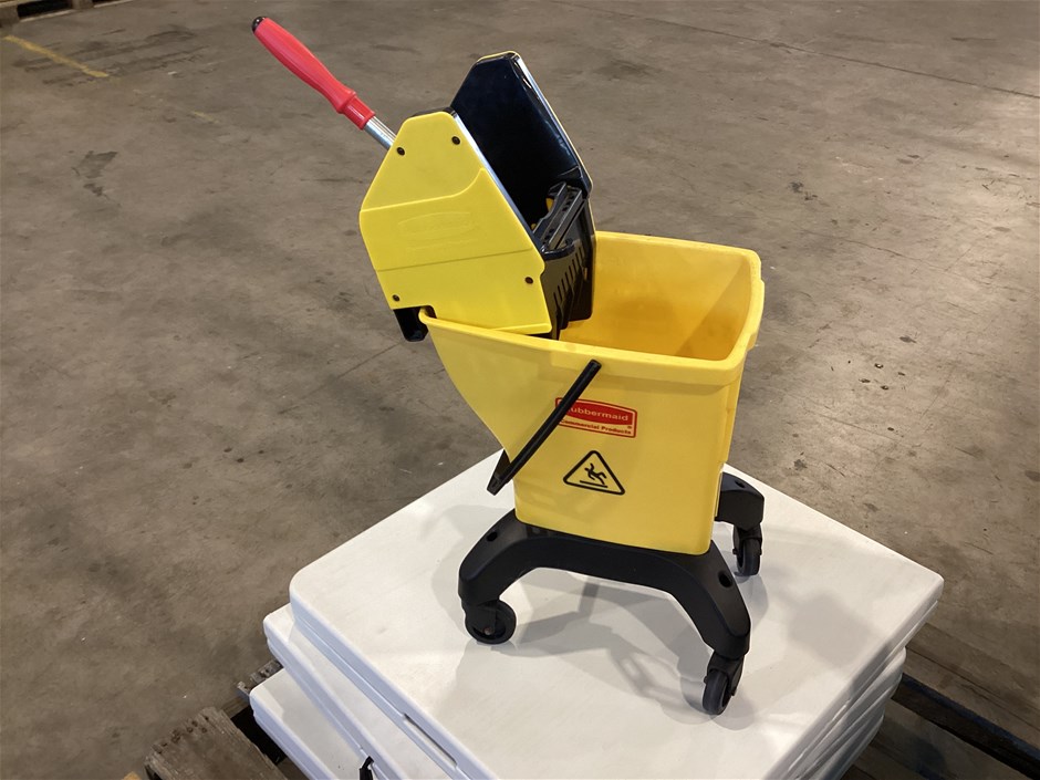 Rubbermaid Wheeled Mop Bucket Auction (0004-8017357) | Grays Australia