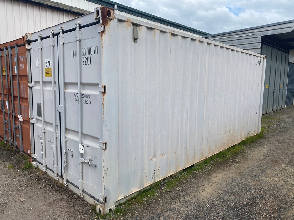 20’ Steel Shipping Container Auction (0001-5053036) | Grays Australia