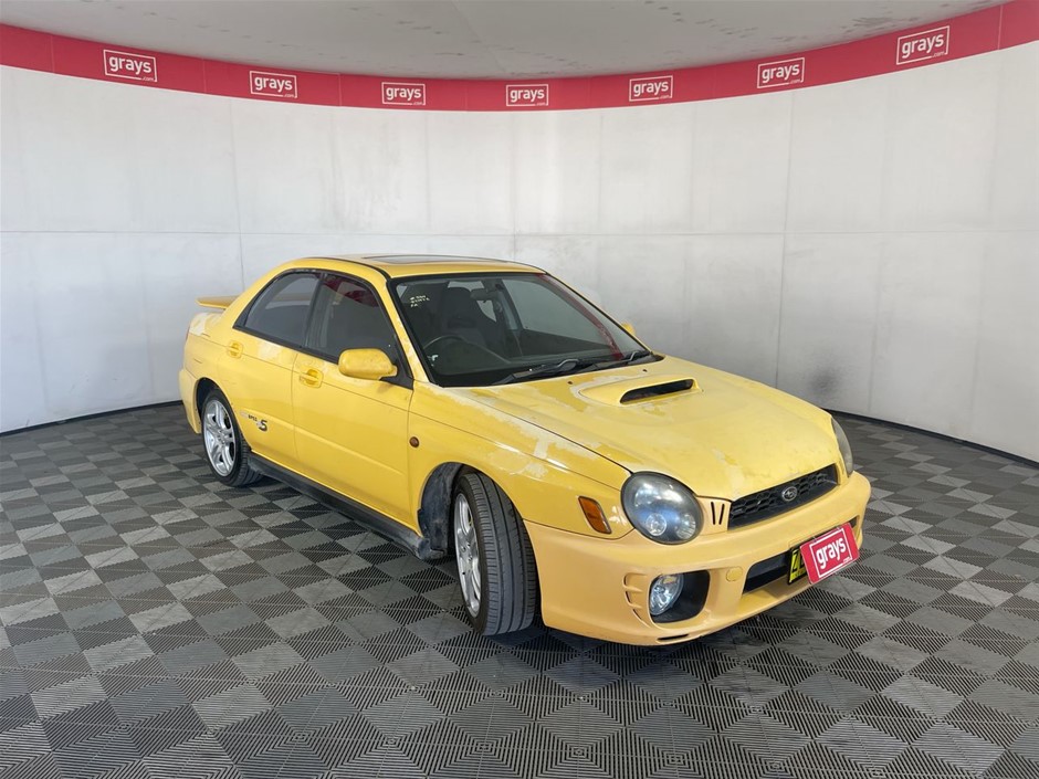 2002 Subaru Impreza WRX Club Spec Evo 5 (AWD) S44 Manual Sedan Auction (0001-10333894) | Grays ...