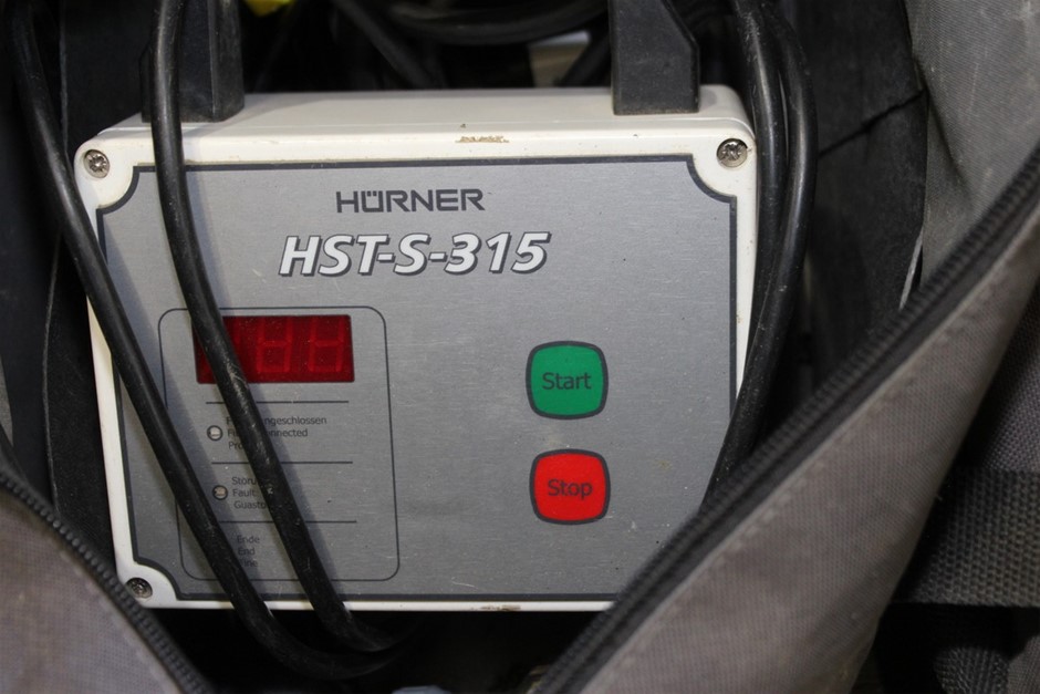 HÜRNER HST–S–315 Electrofusion Welder with Carry Bag Auction (0025 ...