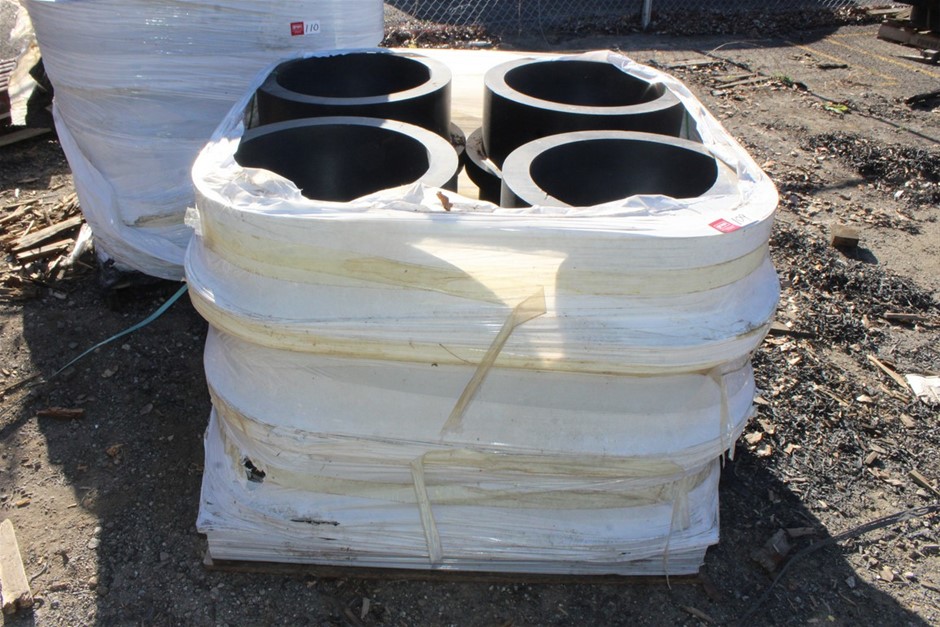 12x Poly Pipe Long Spigot Flanges SDR 11 500mm Auction (0109-5052879 ...
