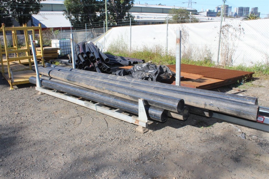 Galvanise Heavy Duty Pipe Stillage & Contents Auction (0222-5052879 ...