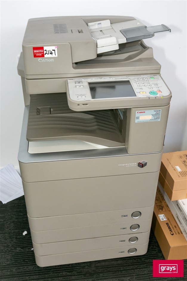 Canon Image Runner Advance C5240 Colour Laser Printer Auction (2147 ...