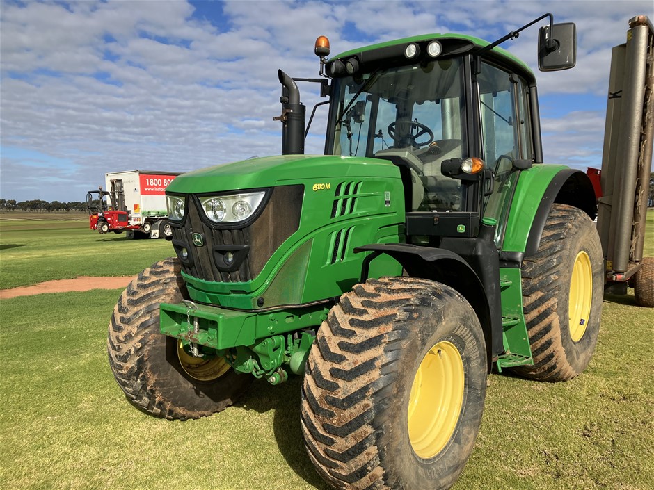 2019 John Deere 6110M Tractor Auction (0041-3025756) | Grays Australia