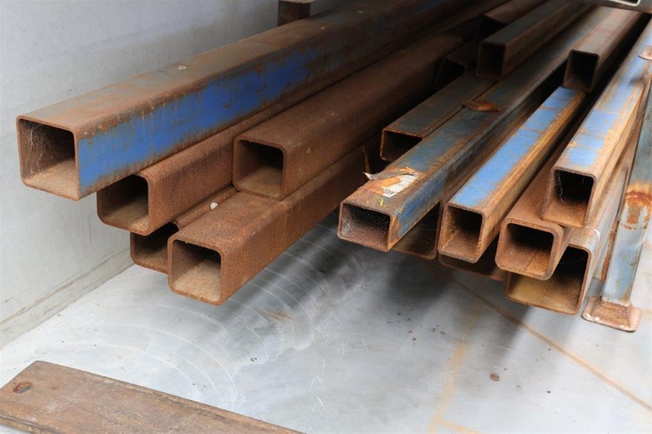 Stillage of RHS Steel Length Unto Auction (0053-3025842) | Grays Australia