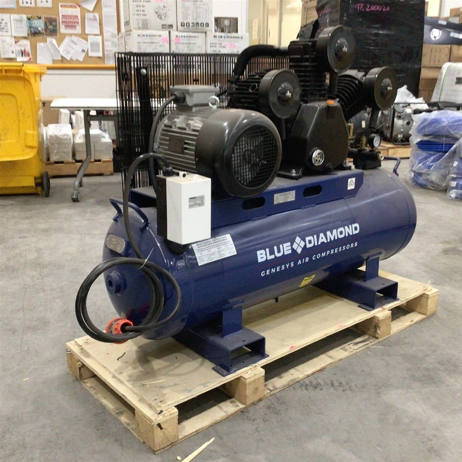Blue Diamond Genesys AC100055 Electric Air Compressor (Damaged ...