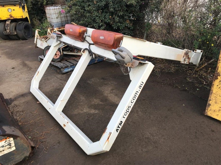 1 x Steel Fabricated Truck Mount Rops for Isuzu Twin Steer Tilt Tray ...