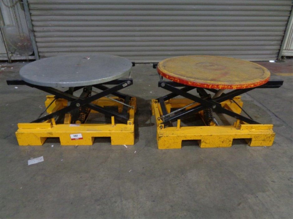 2 x Spring Pallet Elevator Rotator Auction (0101-9042299) | Grays Australia
