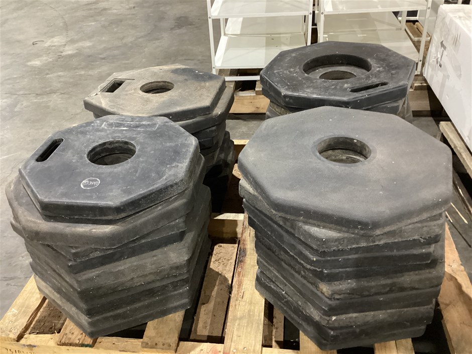 Weighted Feet To Suit Bollards, Qty x 40 Auction (0033-8017468) | Grays ...
