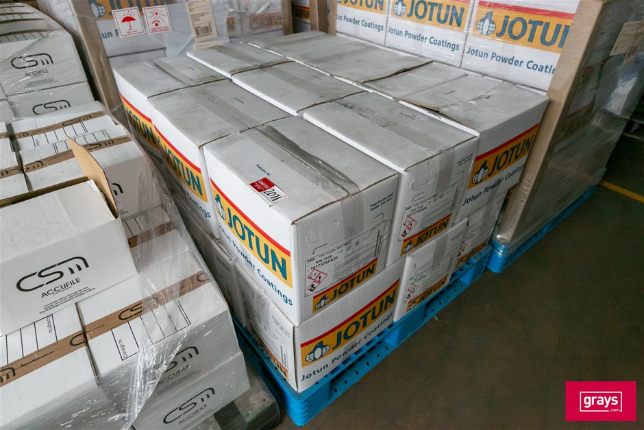 Qty Approx 20 x Cartons x Jotun Facade 1407 Powder Coating Media ...
