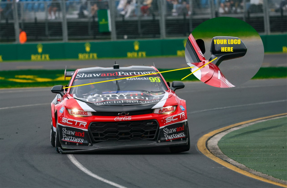 Erebus Msport Branding Pos. :Car#99 Mirror Beaurepaires Sydney ...