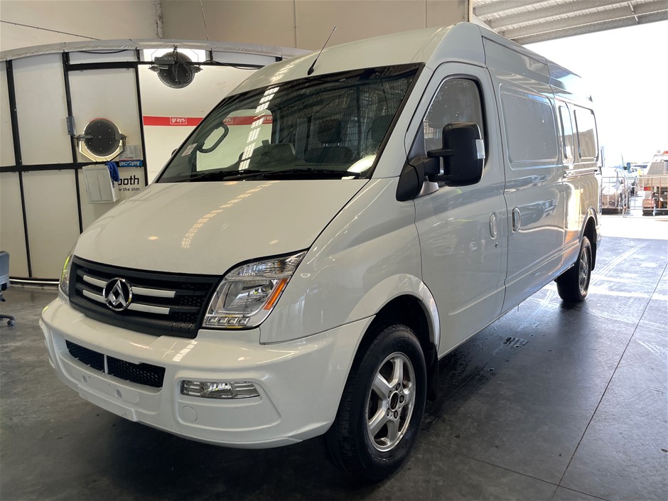 2018 LDV V80 LWB Mid Roof Turbo Diesel Clutchless Manual Van Auction ...