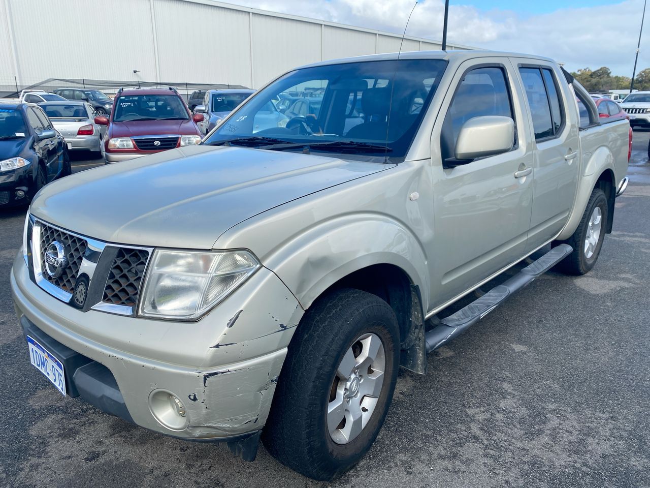 2010 Nissan Navara ST (4x4) D40 Turbo Diesel Automatic Dual Cab Auction ...
